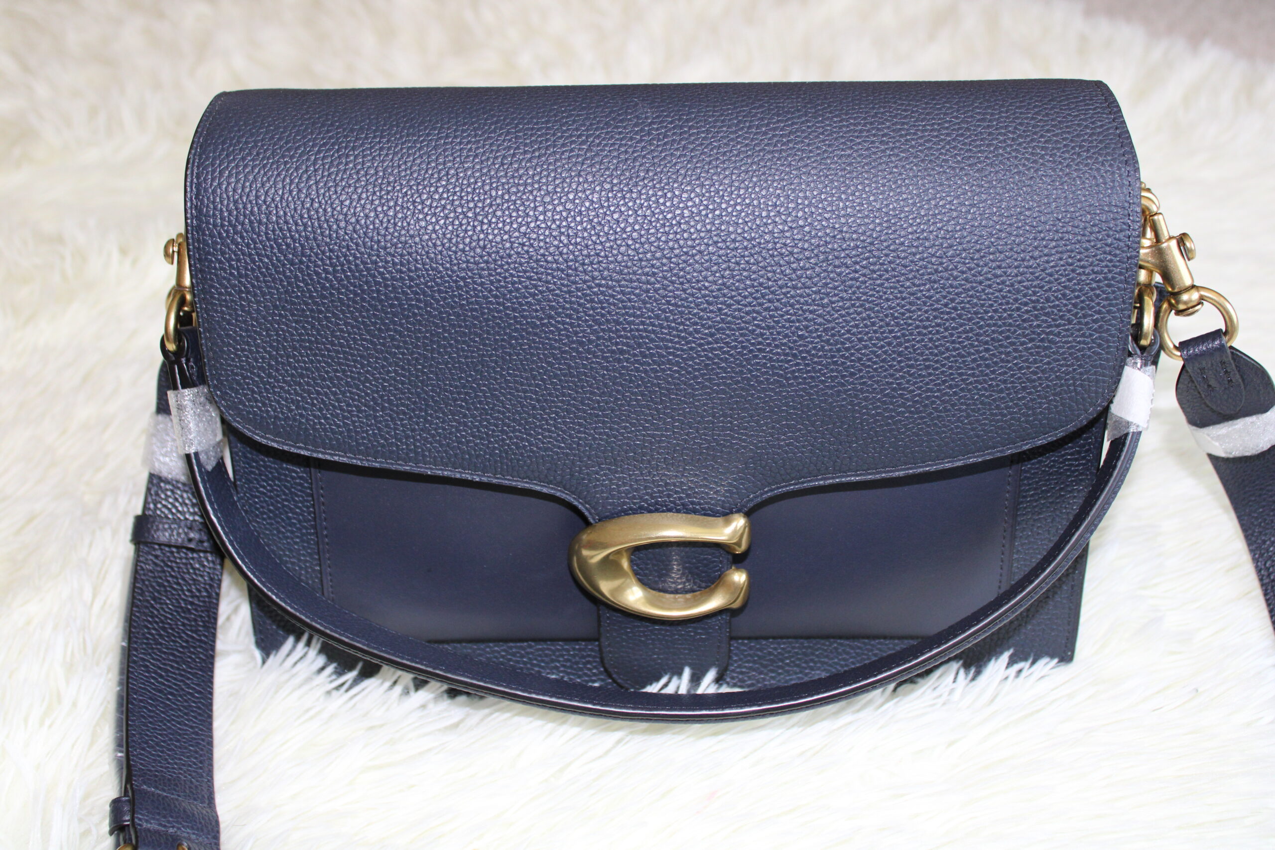 Coach Blue Tabby Shoulder Bag - MX PPBL TABBY SHDR BAG - Clutchya